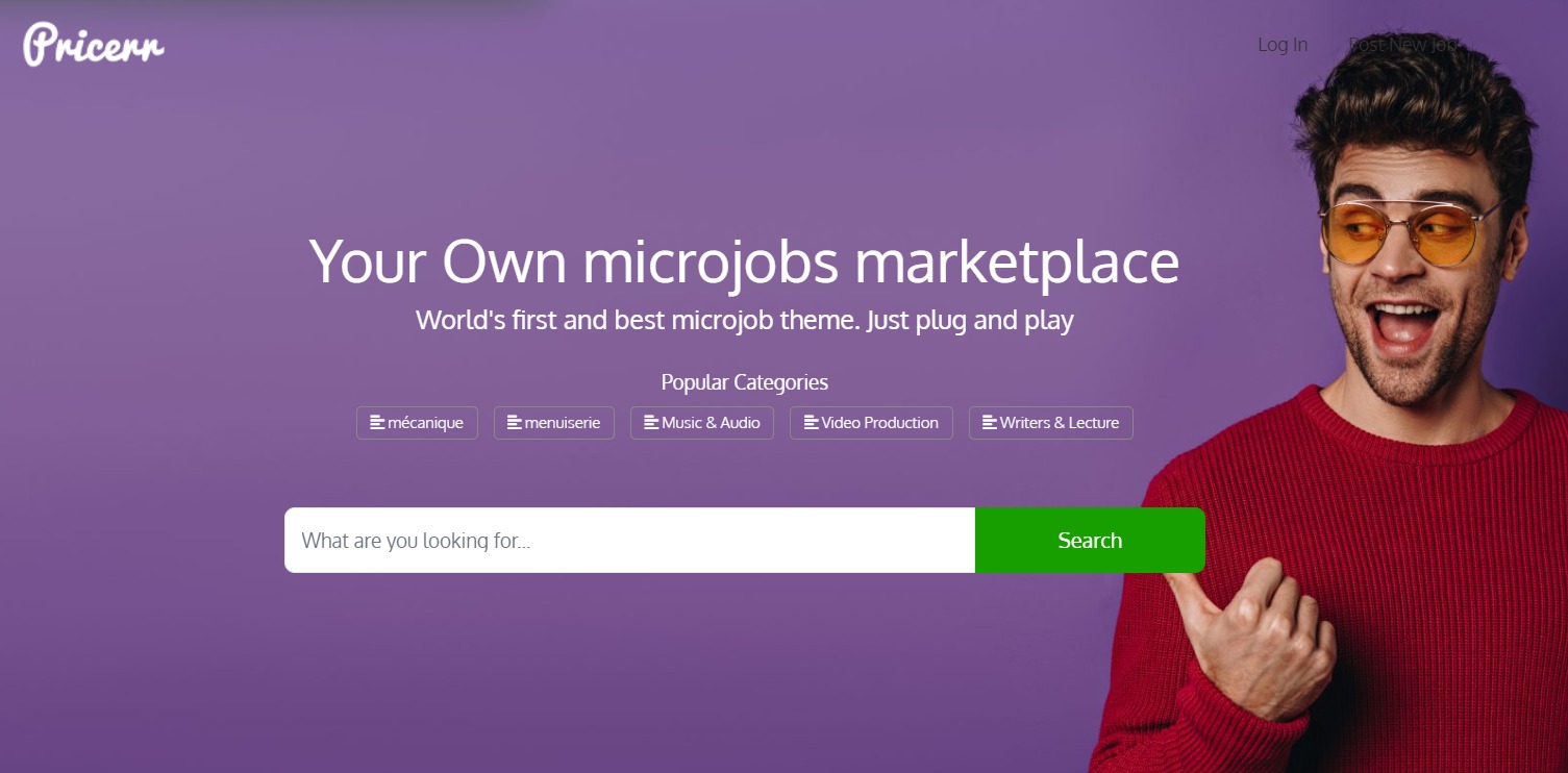 wordpressで マッチングサイト ・ アプリ が作れるテーマ【Pricerr】を紹介！ | WordPressを使ったホームページの作り方